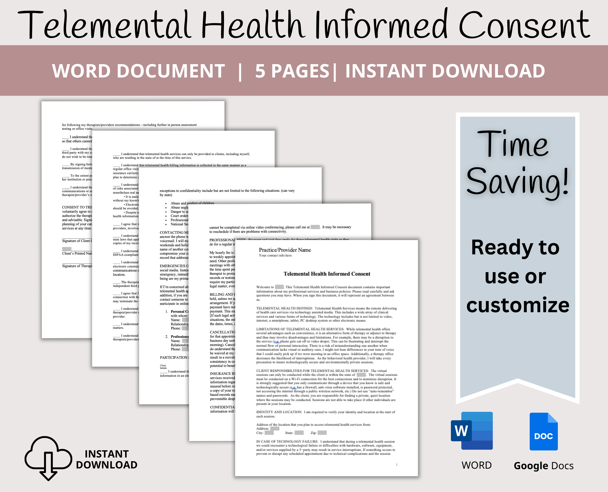 Telehealth Informed Consent – CCDigitalStudios