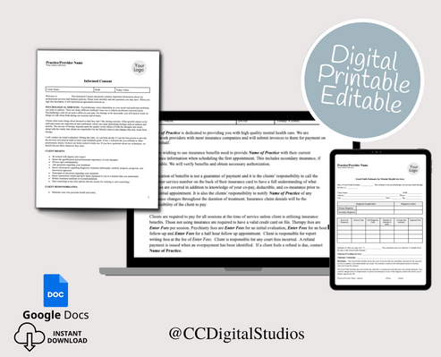 Policy Forms Bundle – CCDigitalStudios