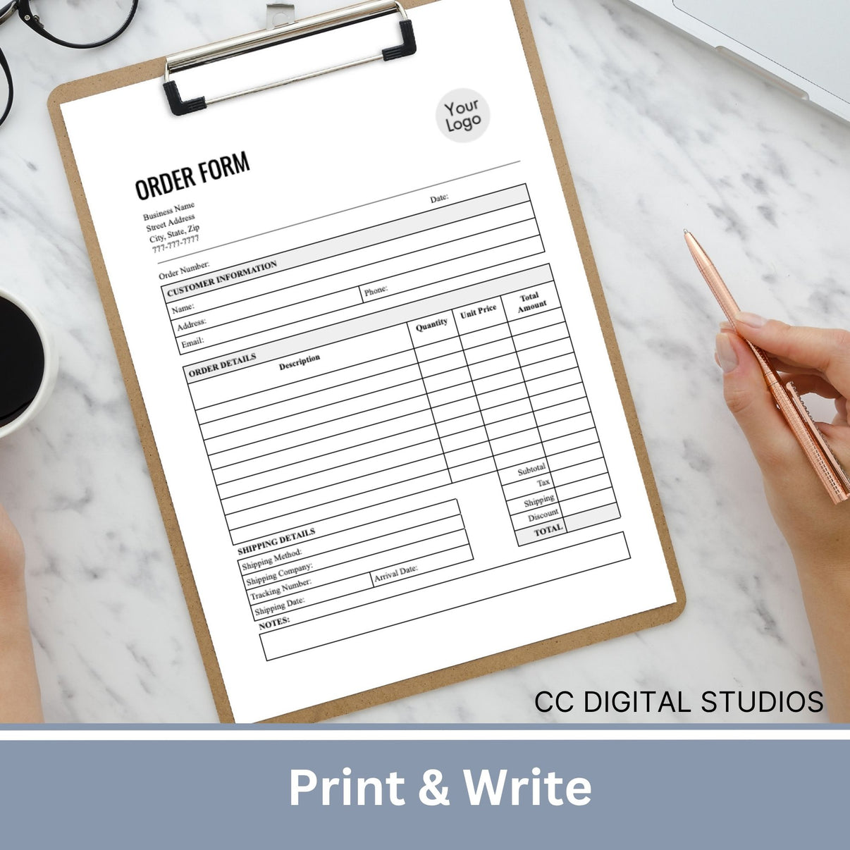 Business Forms Bundle - Fillable PDF – CCDigitalStudios