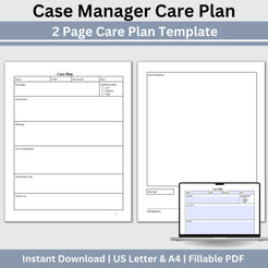 Care Plan Template: Streamline Documentation for Mental Health Profess ...