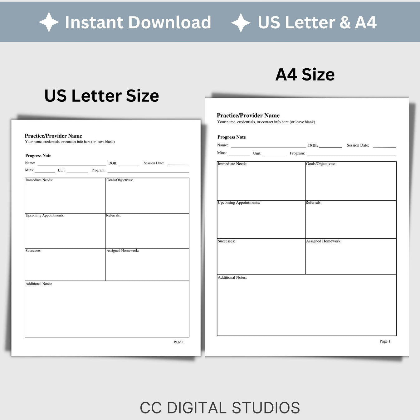 Case Management Template for Progress Notes: Streamline Documentation ...