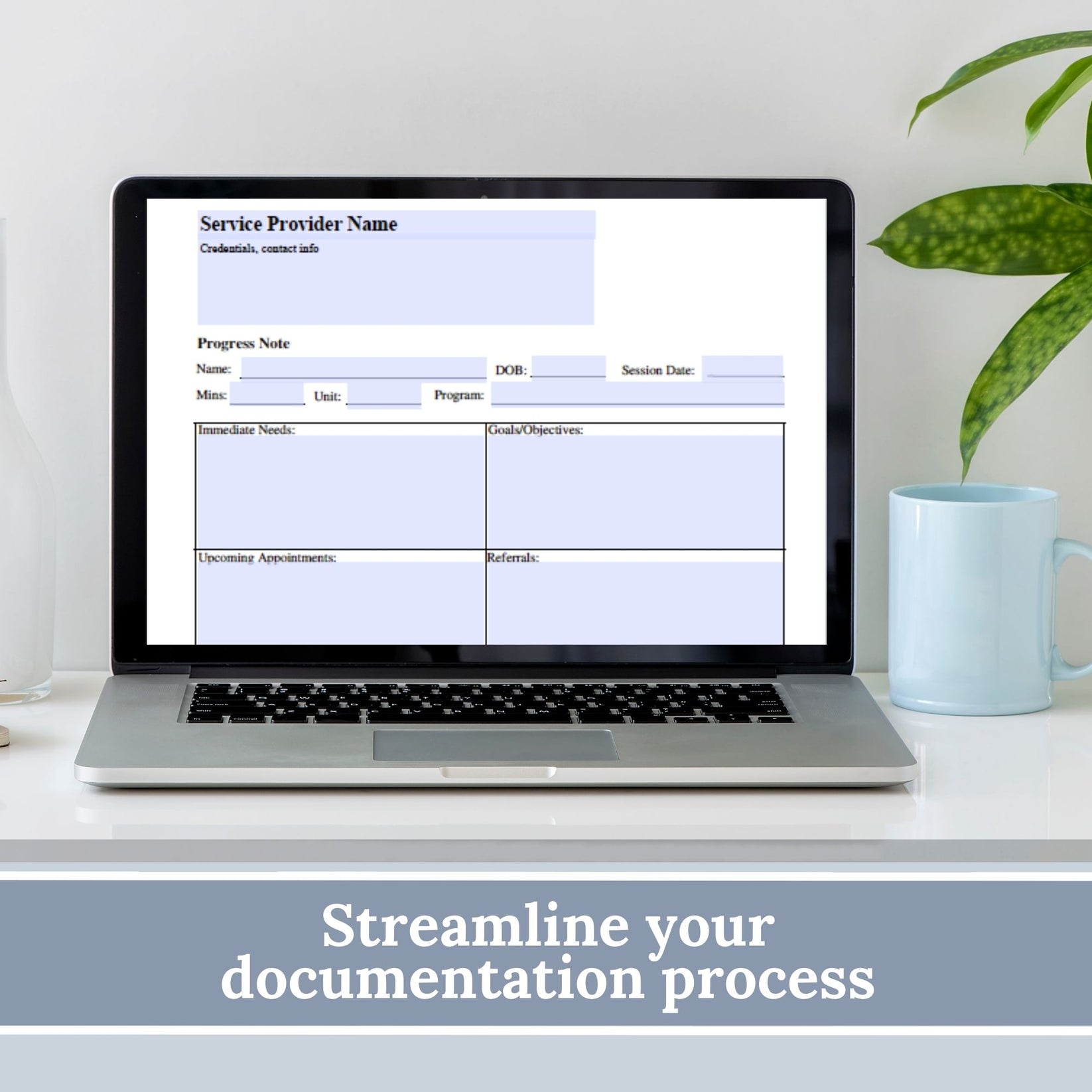 Case Management Template for Progress Notes: Streamline Documentation ...