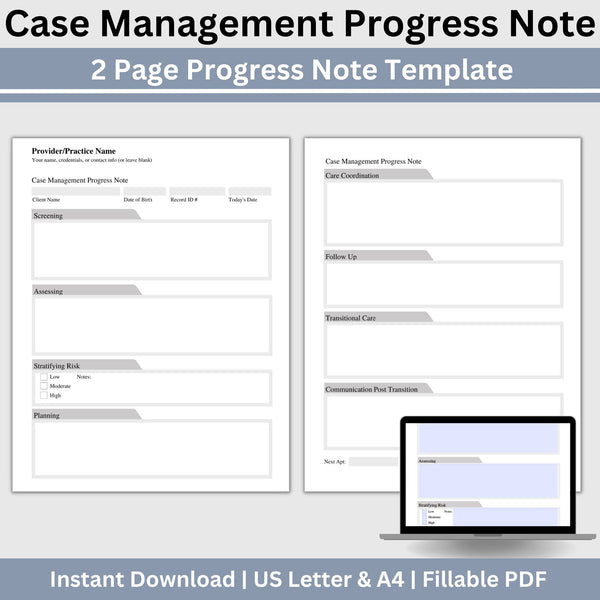Case Management Progress Notes: Streamline Documentation Effortlessly ...
