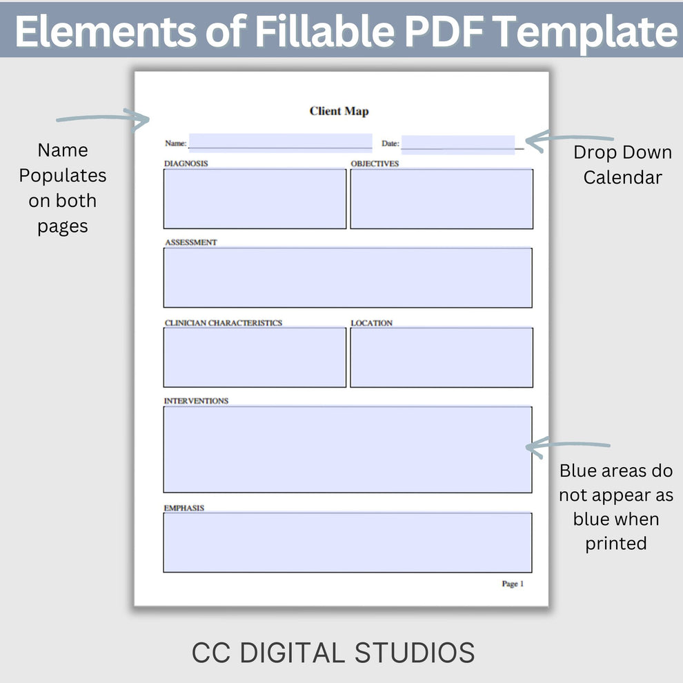 Client Mapping & Treatment Planning Tool for Therapists: Enhance Case ...