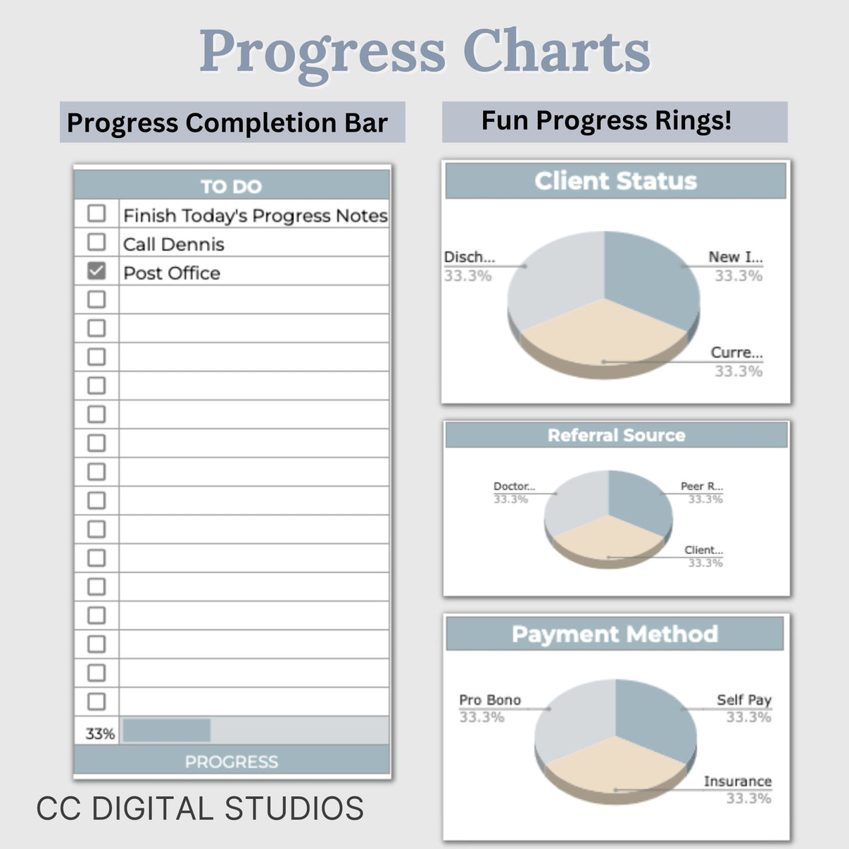 Client Tracker for Google Sheets: Manage Therapy Caseload Efficiently ...