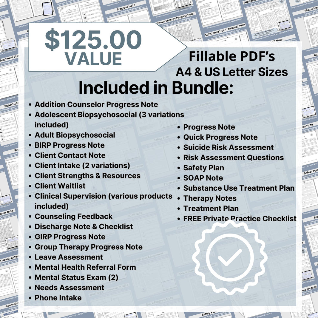 Therapeutic Tools & Mental Health Worksheets – CCDigitalStudios