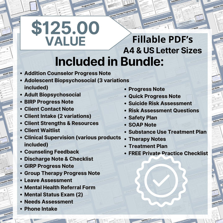 Therapeutic Tools & Mental Health Worksheets – CCDigitalStudios