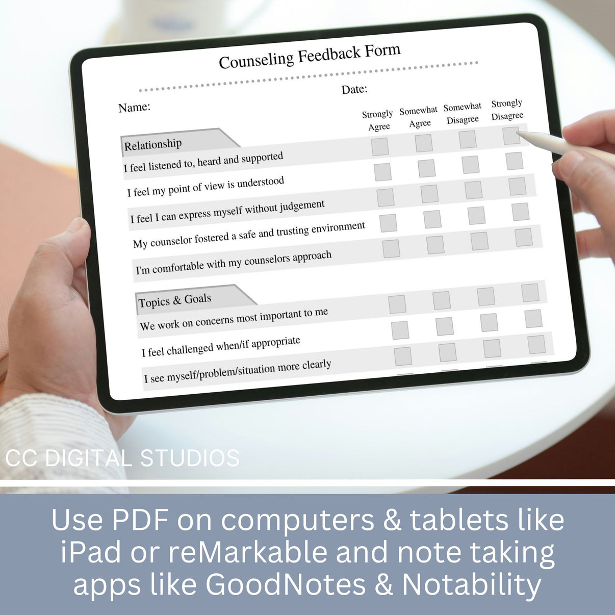Client Feedback Form: Improve Counseling Effectiveness – CCDigitalStudios