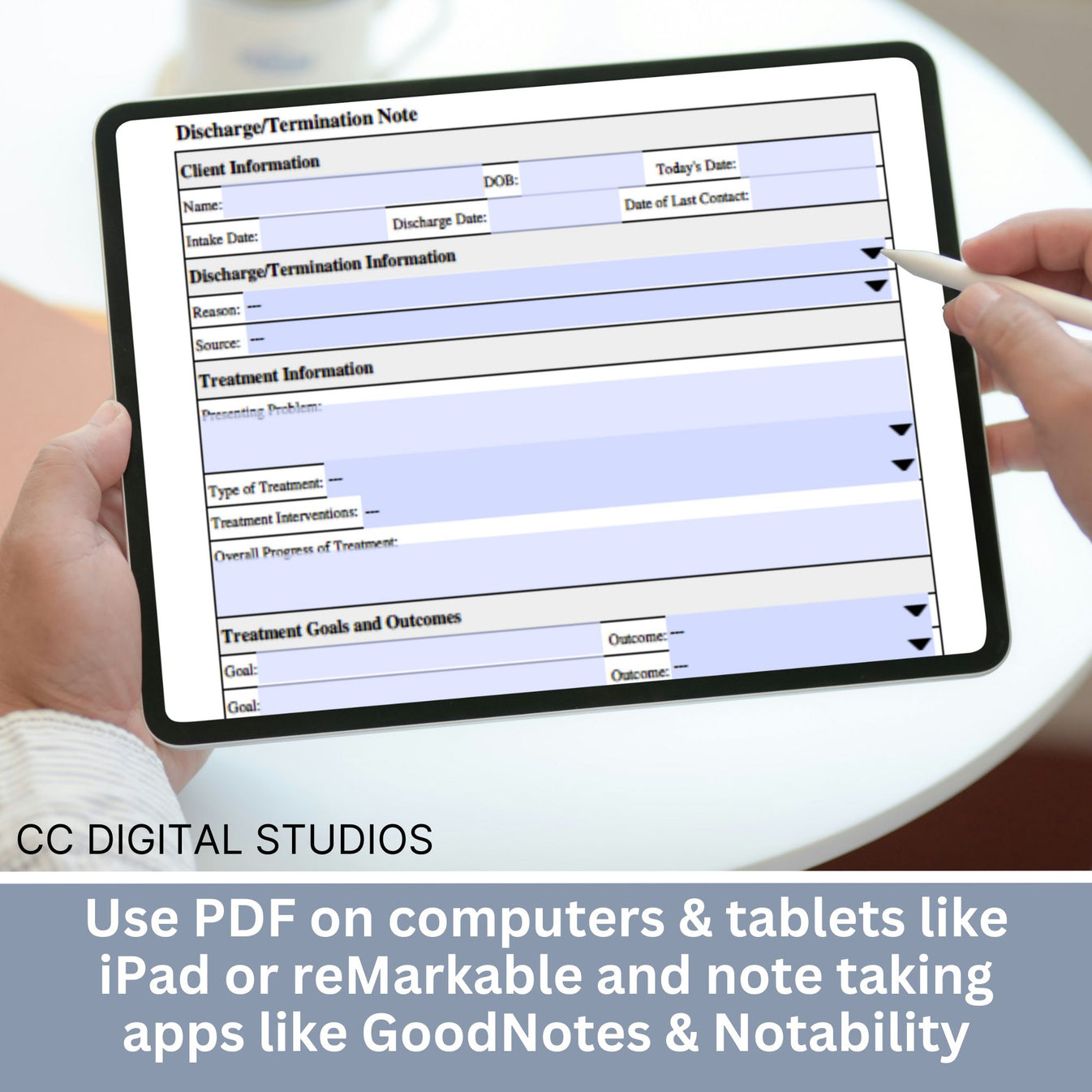 Discharge Note for Therapist Office: Streamline Private Practice Docum ...