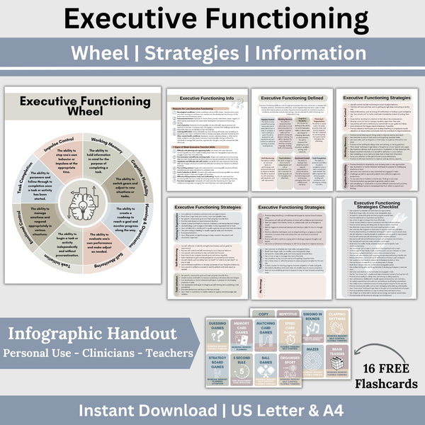 Executive Functioning Skills Workbook: Enhance Mental Health & Executi ...