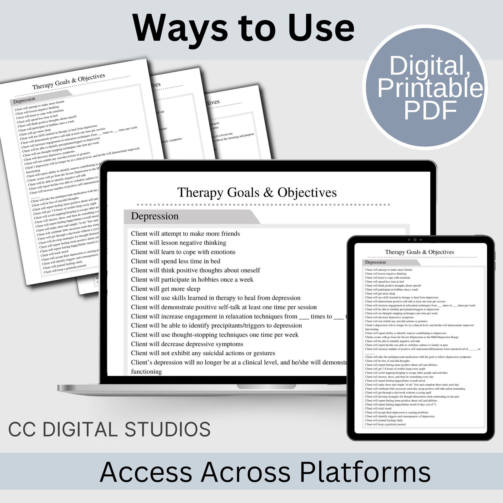 Therapist Goals and Objectives: Create SMART Goals Easily ...