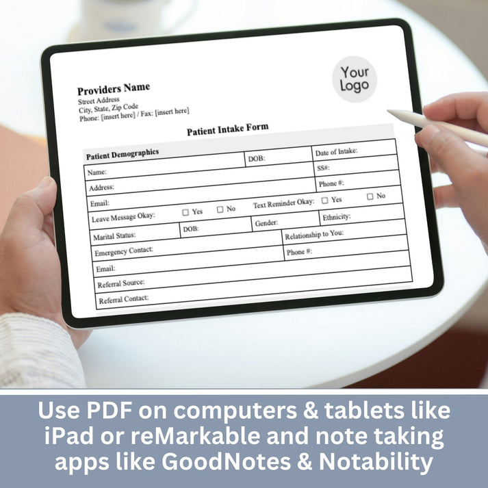 Medical Office Legal Forms Bundle - Fillable PDF – CCDigitalStudios