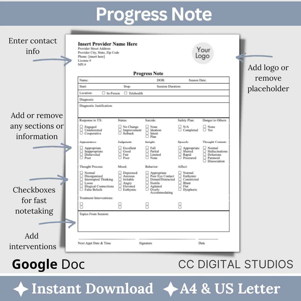 Counseling Forms Mental Health Practice Bundle: Streamline Clinical Pr ...