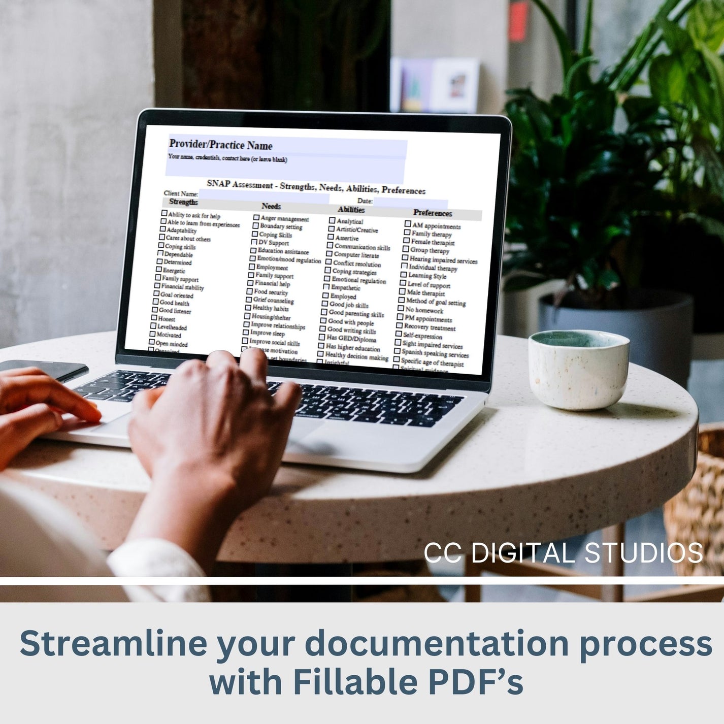 Needs Assessment (SNAP) Forms for Social Workers and Counselors ...