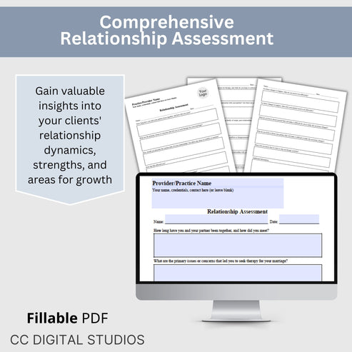 Relationship Assessment: Marriage Counseling Intake – CCDigitalStudios