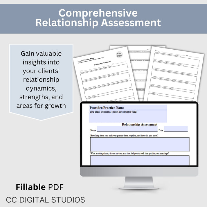 Relationship Assessment: Marriage Counseling Intake – CCDigitalStudios