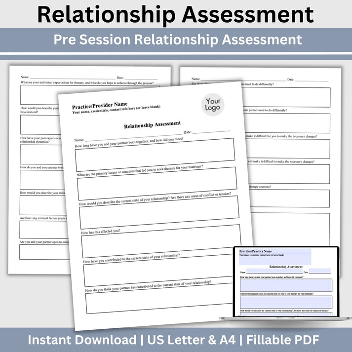 Relationship Assessment: Marriage Counseling Intake – CCDigitalStudios