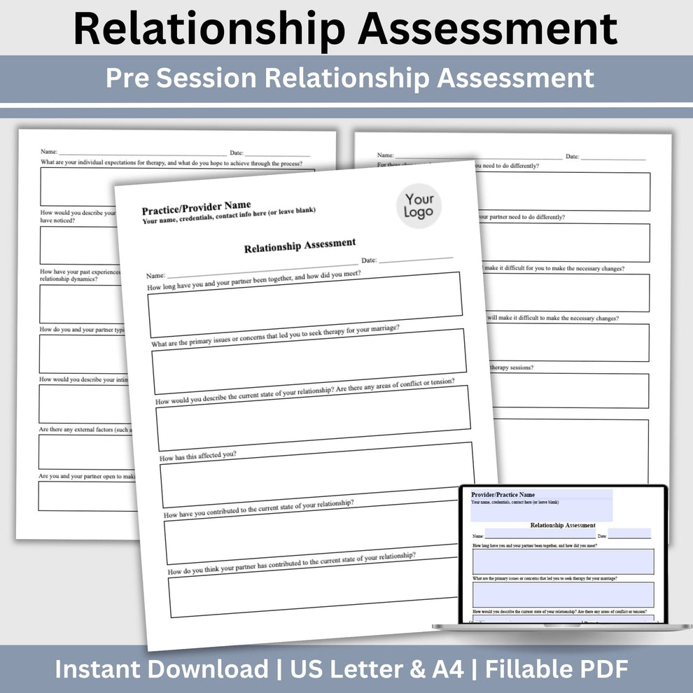 Relationship Assessment: Marriage Counseling Intake – CCDigitalStudios