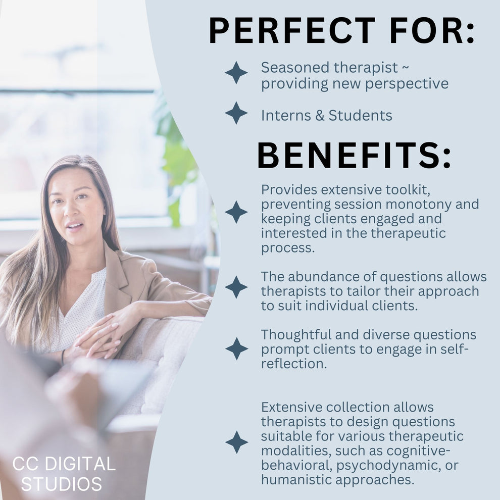 Therapy Session Cheat Sheet: 450 Therapy Questions and Tips ...