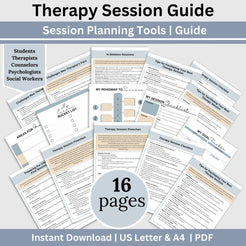 Therapy Session Guide: Structured Flowchart and Checklist for New Ther ...