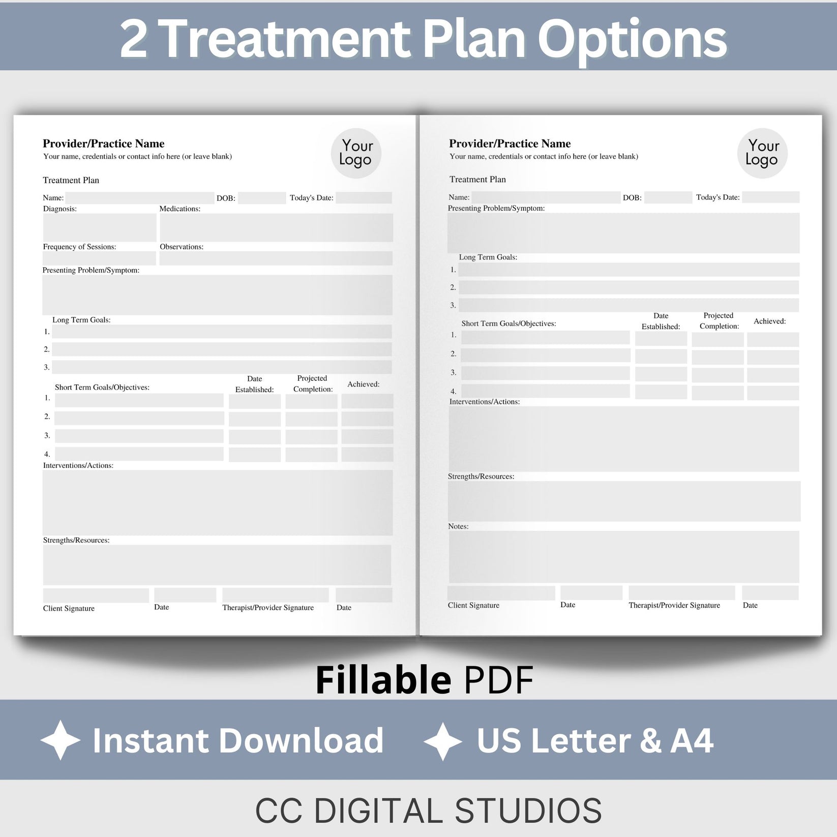 Therapy Forms Bundle: Streamline Documentation for Therapists & Counse ...