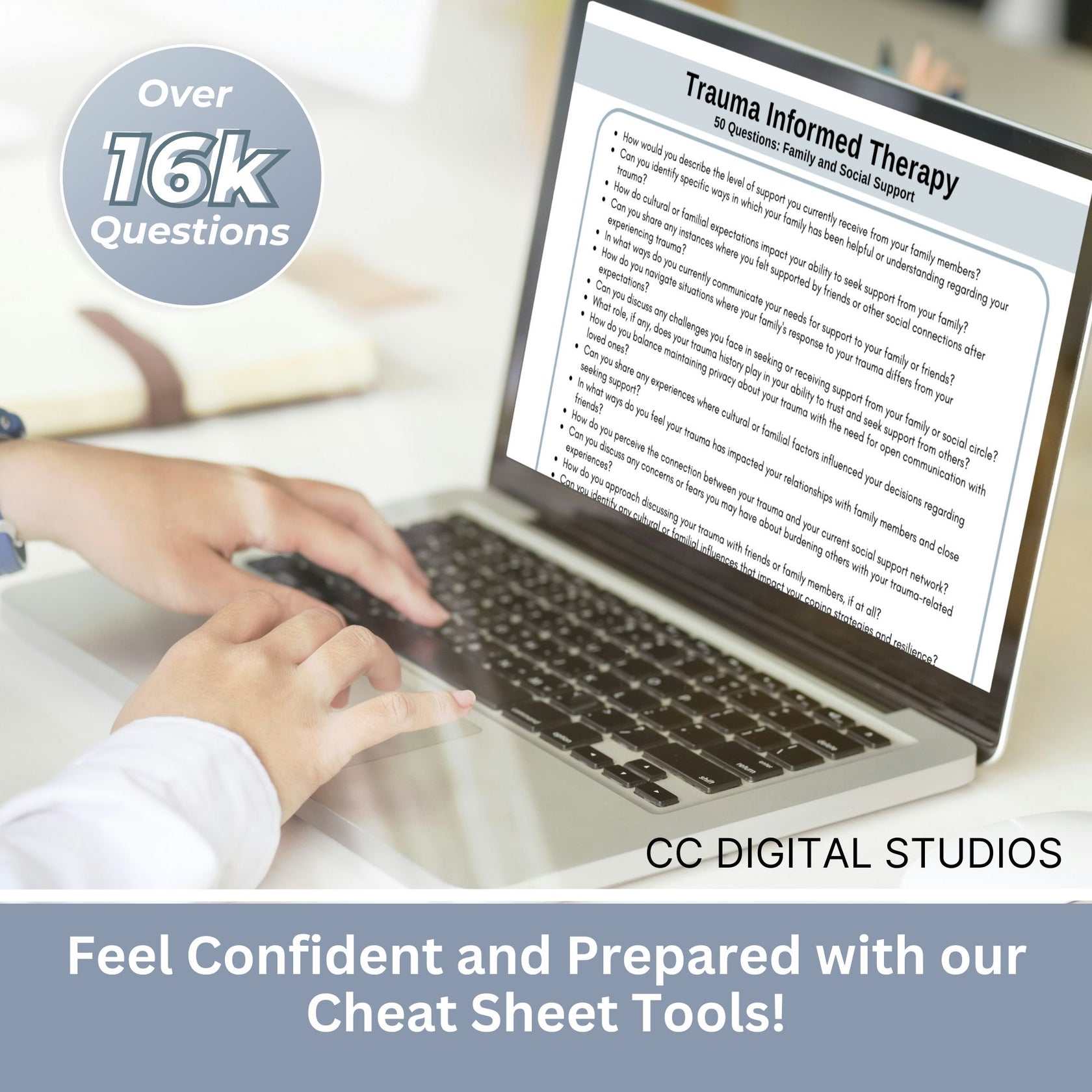 Therapy Questions Bundle: All 16,000 + Therapy Questions SAVE 40% with – CCDigitalStudios