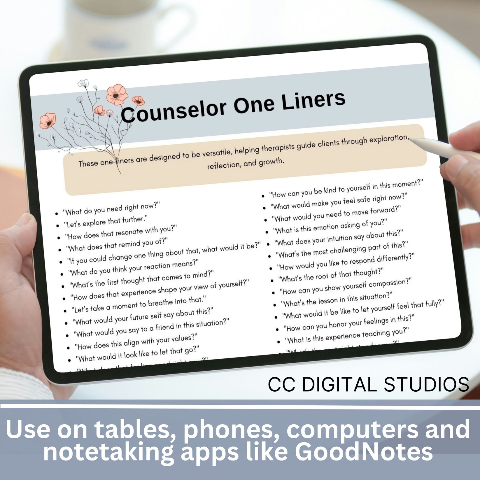 Counselor One Liners, Reflection Prompts & Metaphors: Mental Health Ch ...