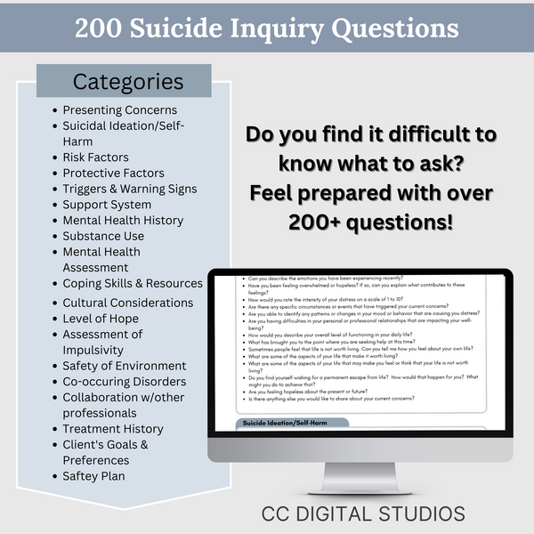 Therapy Questions Bundle: 2,750 Curated Questions for Enhanced Therapy ...