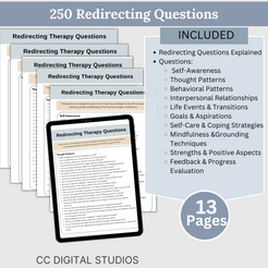 Therapy Questions Bundle: 2,750 Curated Questions for Enhanced Therapy ...