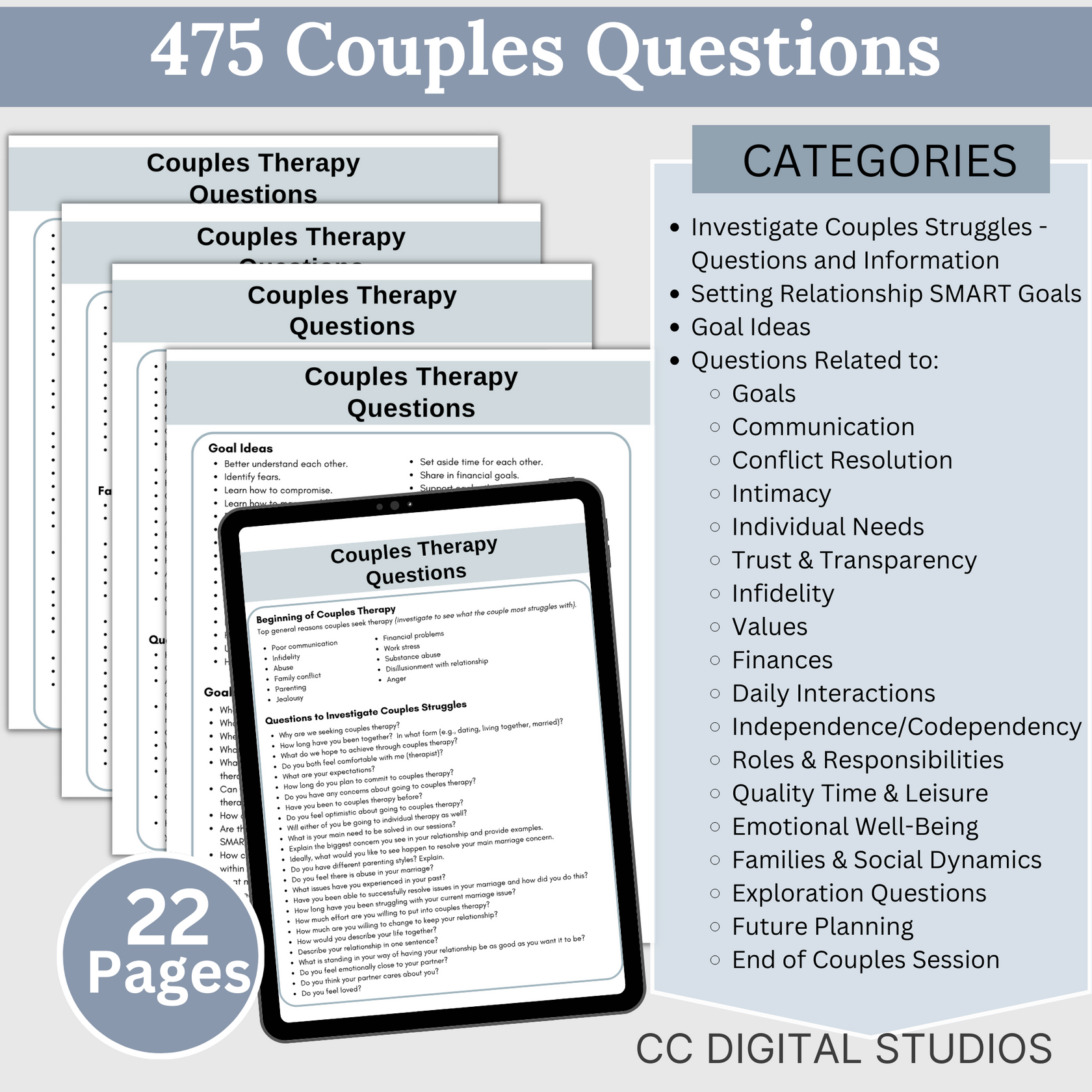 Therapy Questions Bundle: 2,750 Curated Questions for Enhanced Therapy ...