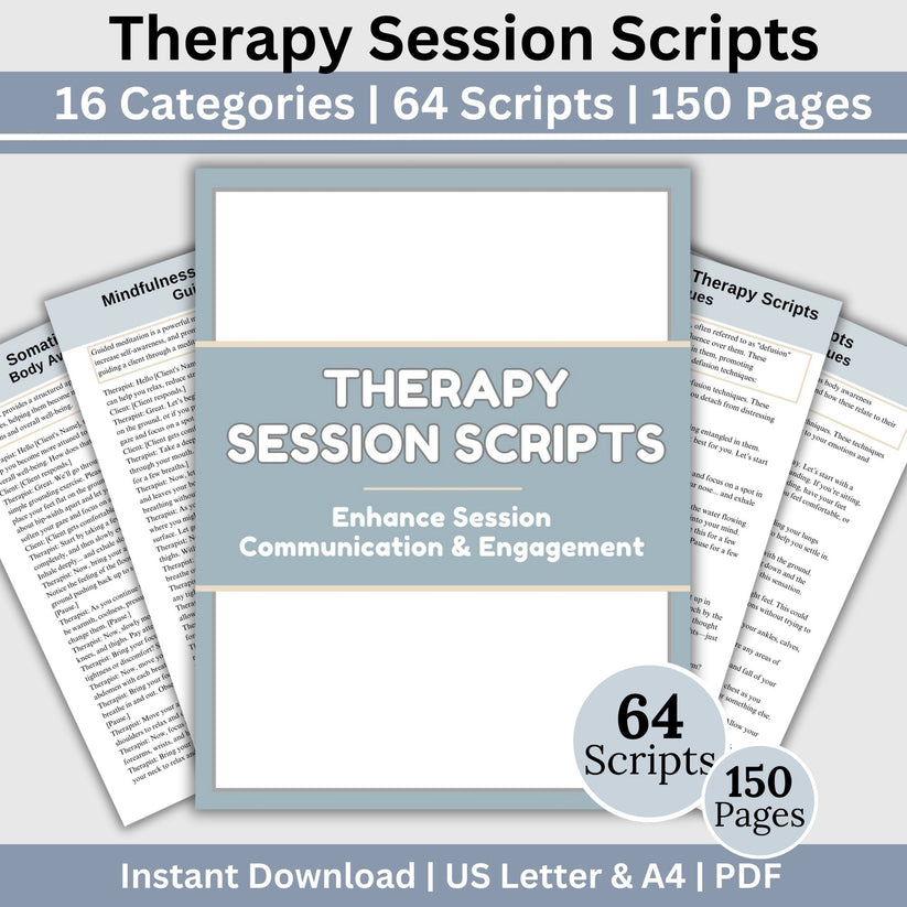Therapy Scripts: 64 Scripts to Enhance Client Interactions and Session ...