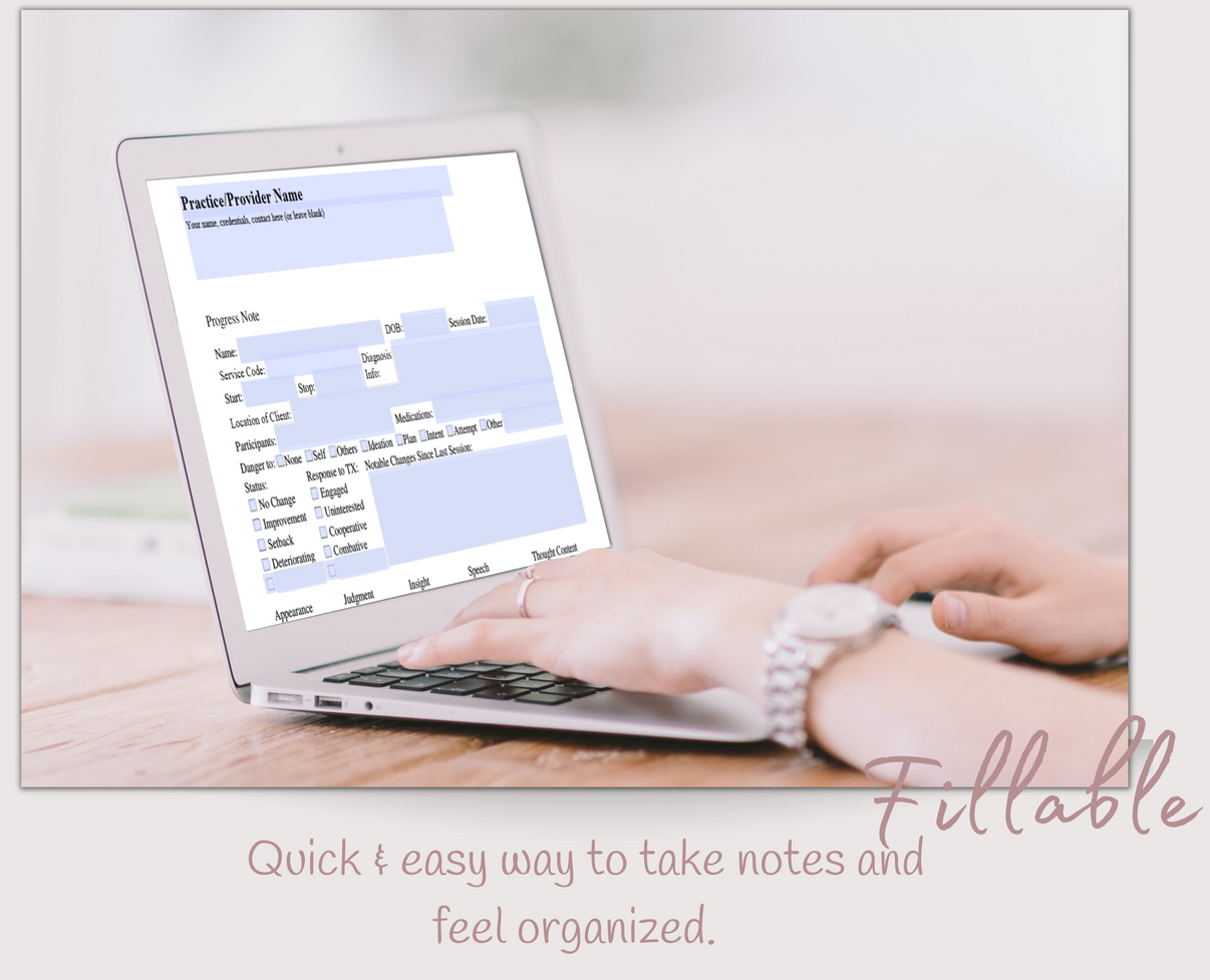 Telehealth Progress Note – CCDigitalStudios