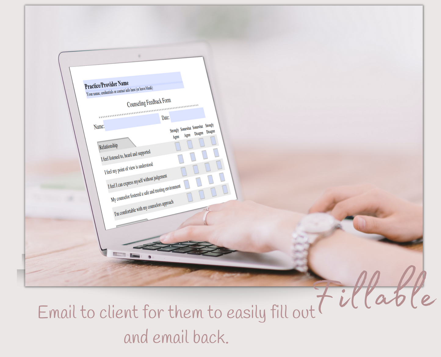 Client Feedback Form: Improve Counseling Effectiveness – CCDigitalStudios