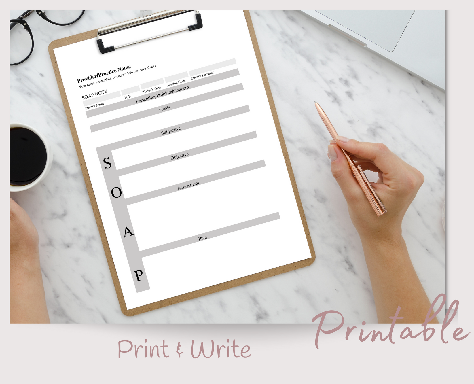 SOAP Note for Telehealth – CCDigitalStudios